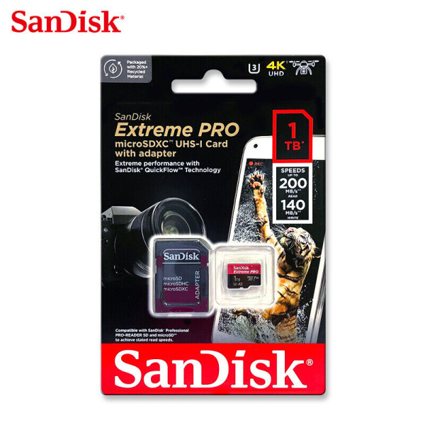 Buy Online SanDisk Extreme PRO microSDXC 1TB 200MB/s in Qatar- Tccq.com